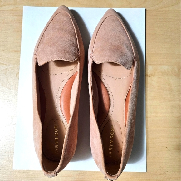Taryn Rose | Shoes | Taryn Rose Faye Pointy Toe Loafer Blush Pink ...